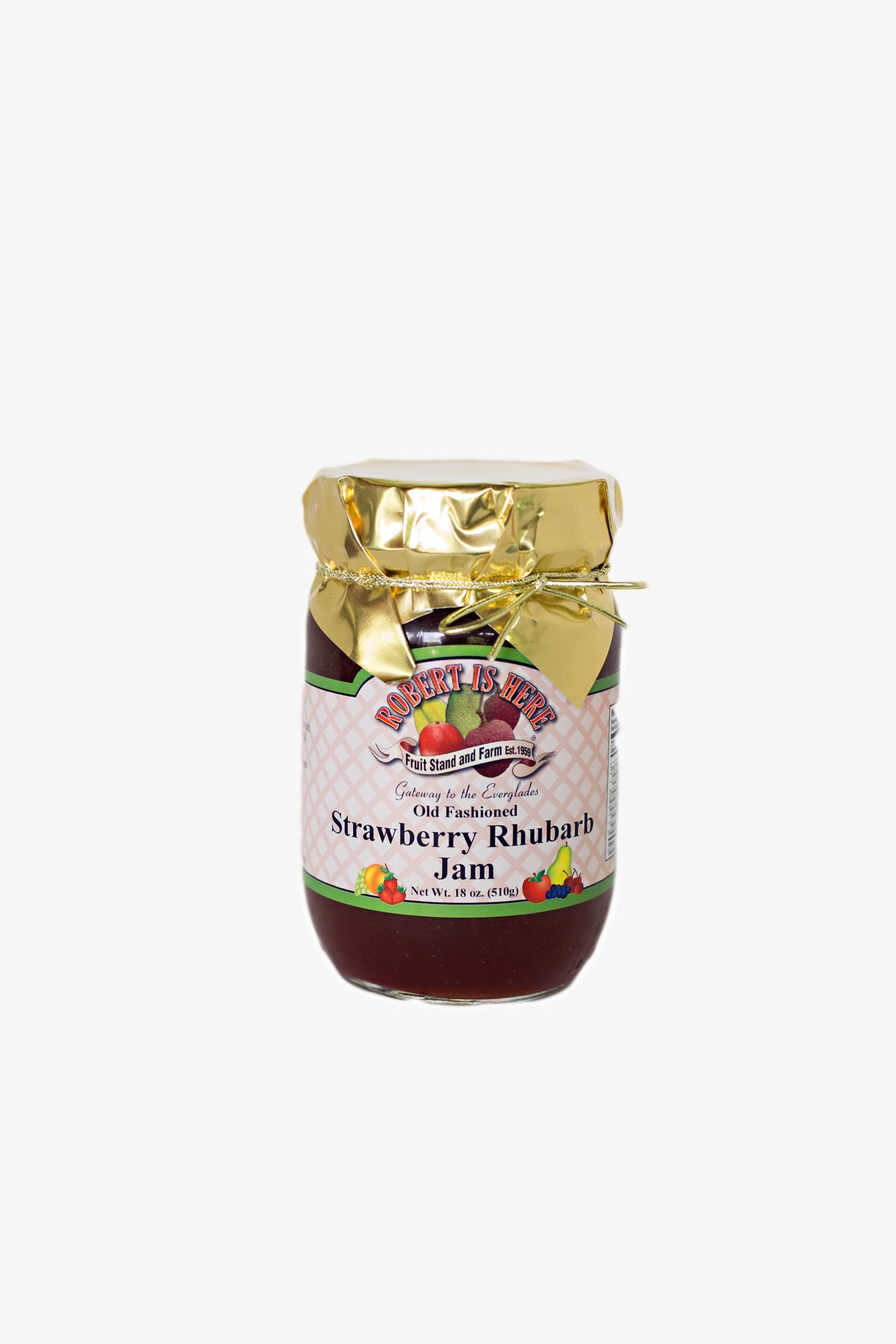 Strawberry Rhubarb Jam – Robert Is Here, Inc.